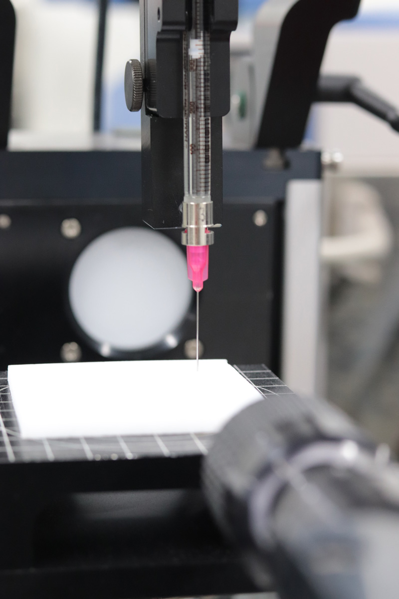 contact angle measurement - Suisse Technology Partners AG